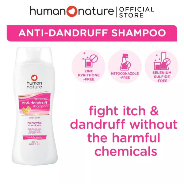 Natural Anti-Dandruff Shampoo 180ml – I Heart Nature NZ